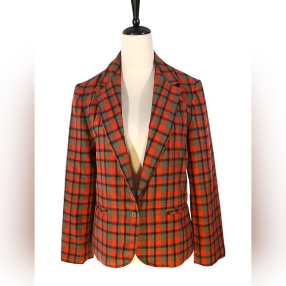 Paddle & Saddle | Jackets & Coats | Vintage Paddle Saddle Plaid Jacket ...